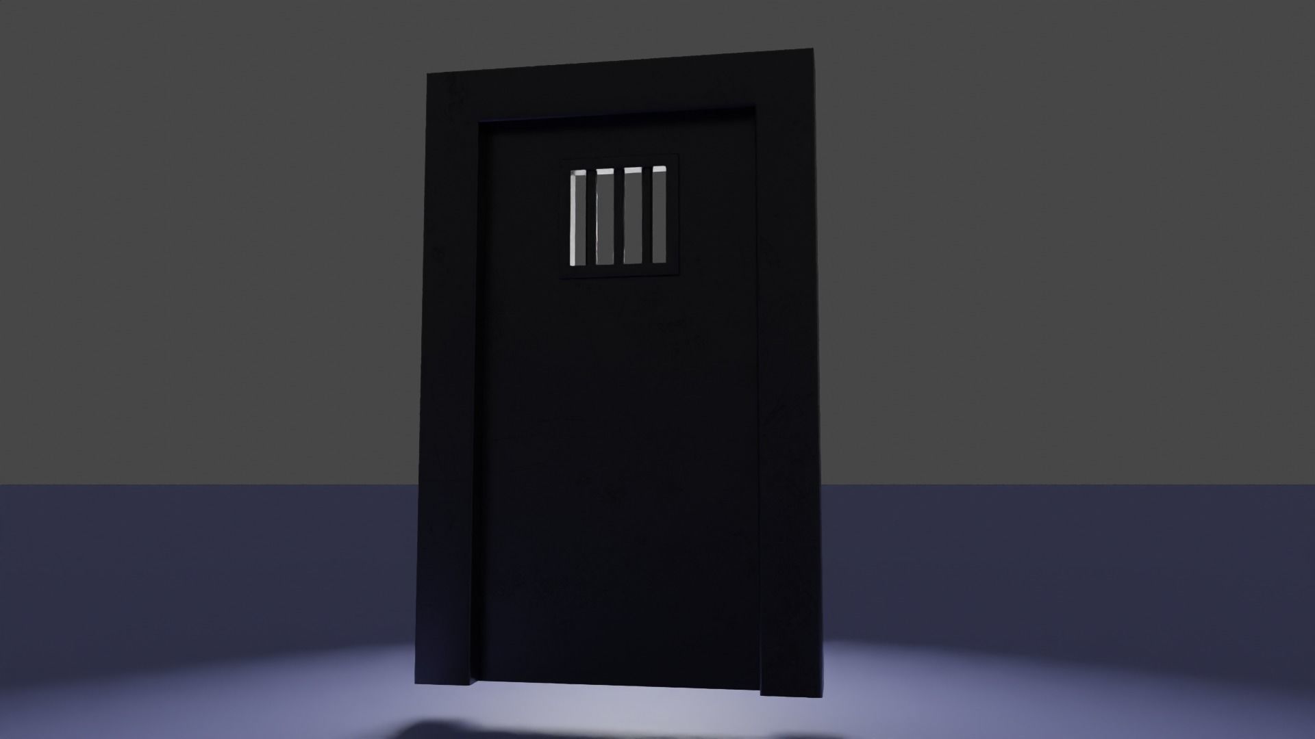 3D model Door Prison Cell Gate Low-poly PBR VR / AR / low-poly | CGTrader