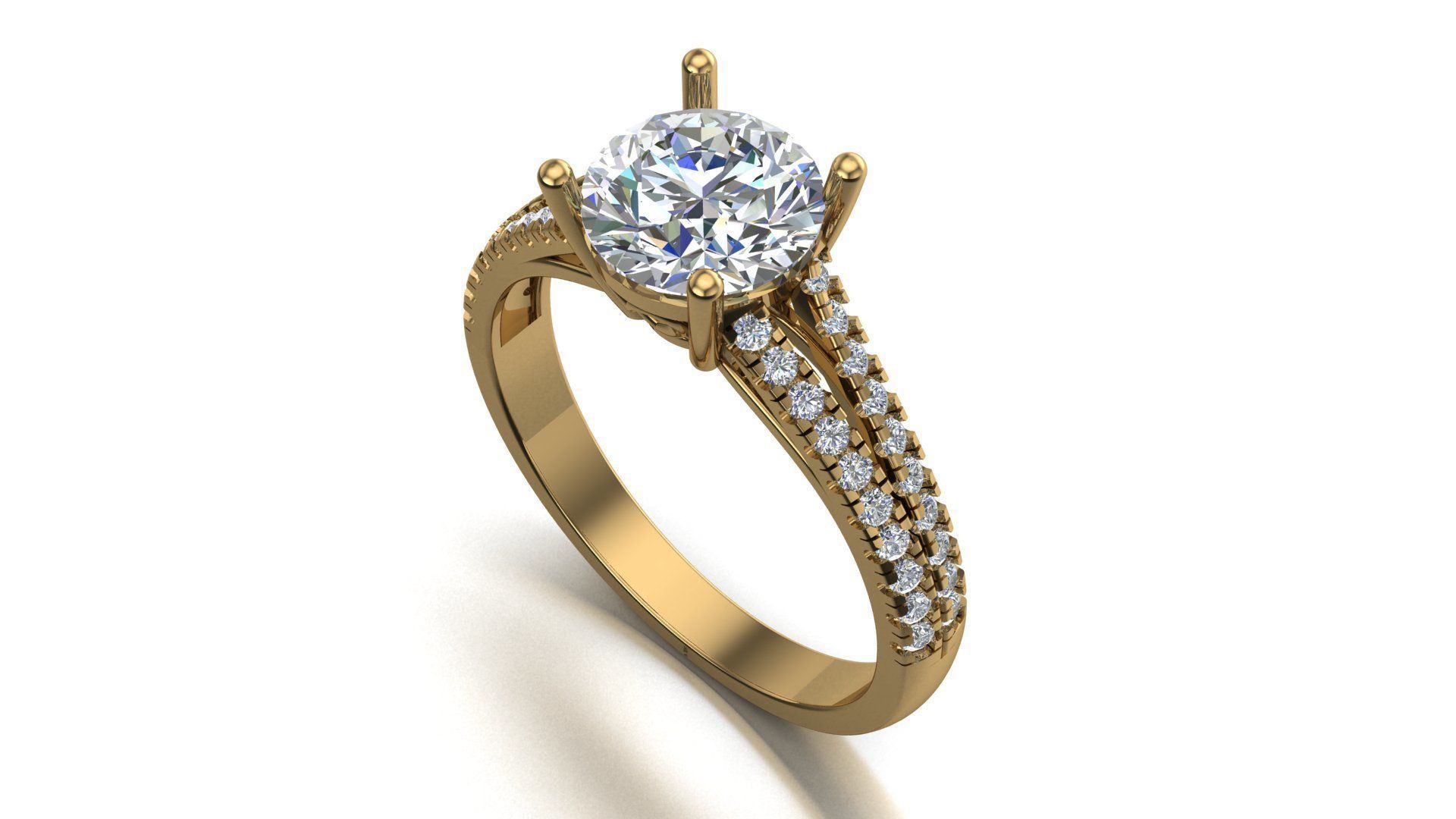 engagement rings 3d model printable model 3D model 3D printable | CGTrader