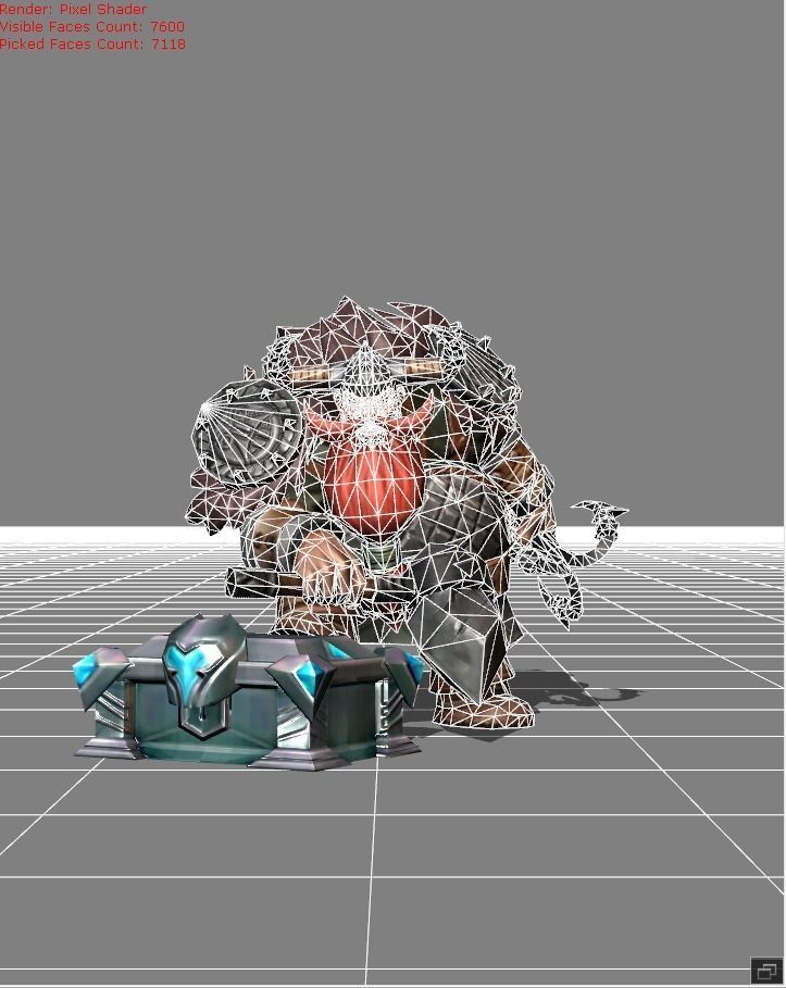 Franco Frozen Warrior Skin 3D model animated rigged | CGTrader