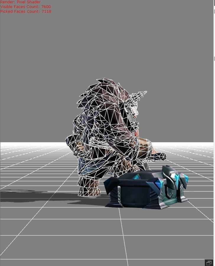 Franco Frozen Warrior Skin 3D model animated rigged | CGTrader