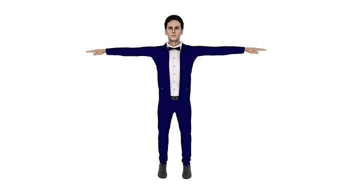 3D model Man Human VR / AR / low-poly | CGTrader