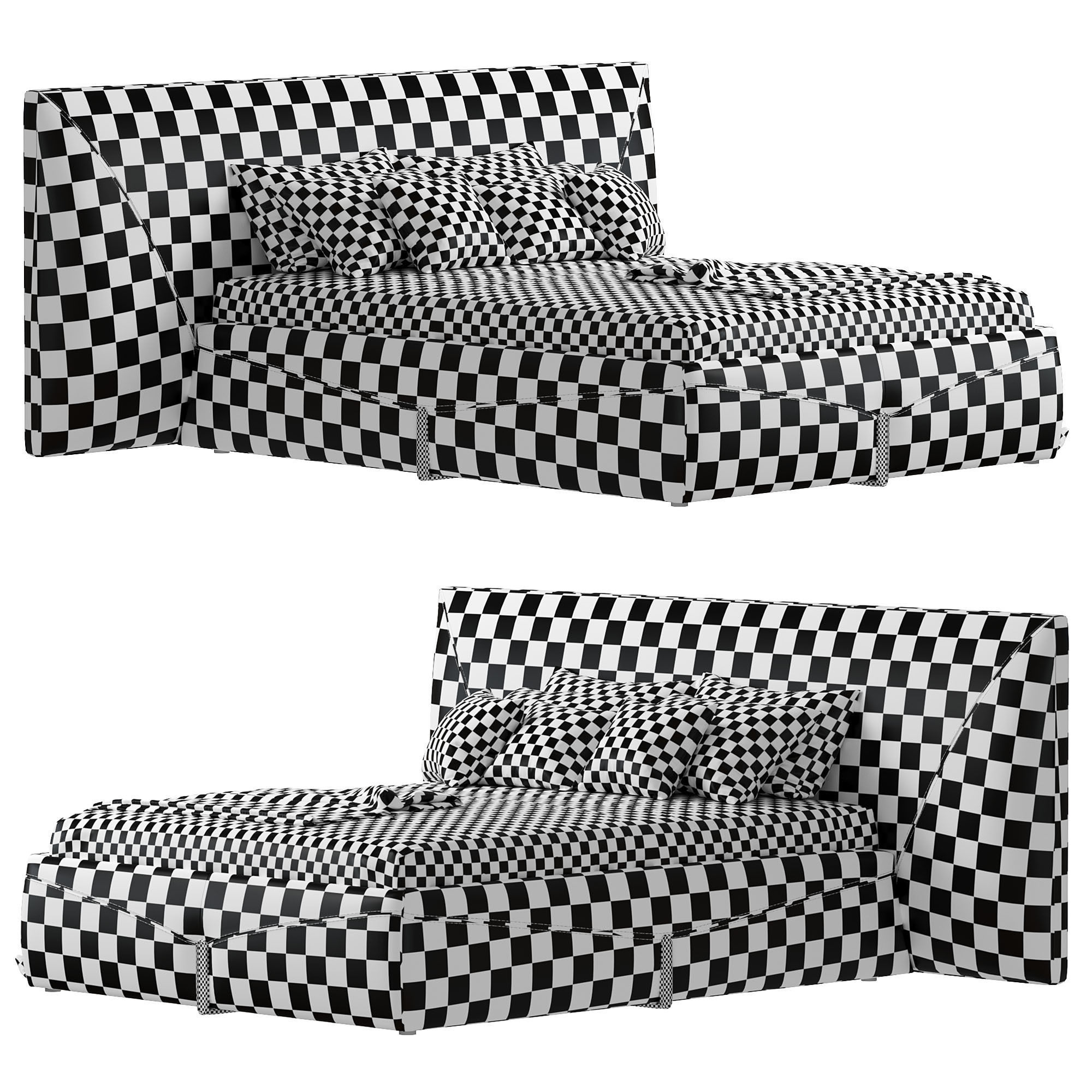 Bastian bed by Visionnaire home 3D model | CGTrader