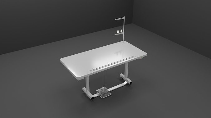 3D model Sewing Table VR / AR / low-poly | CGTrader