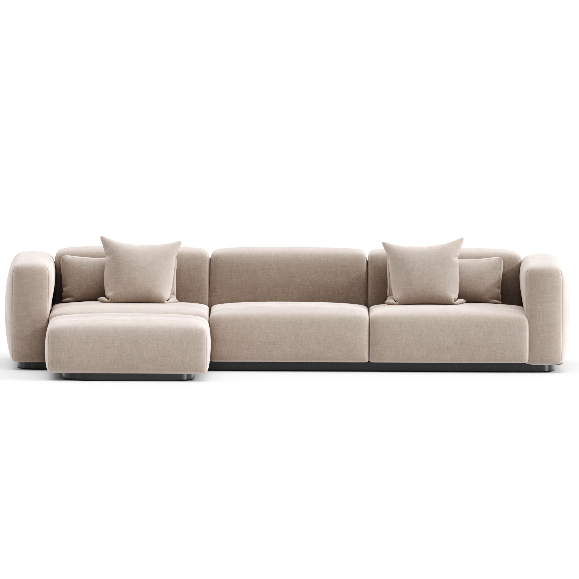 Sofa Vitra Soft Modular 3D model | CGTrader