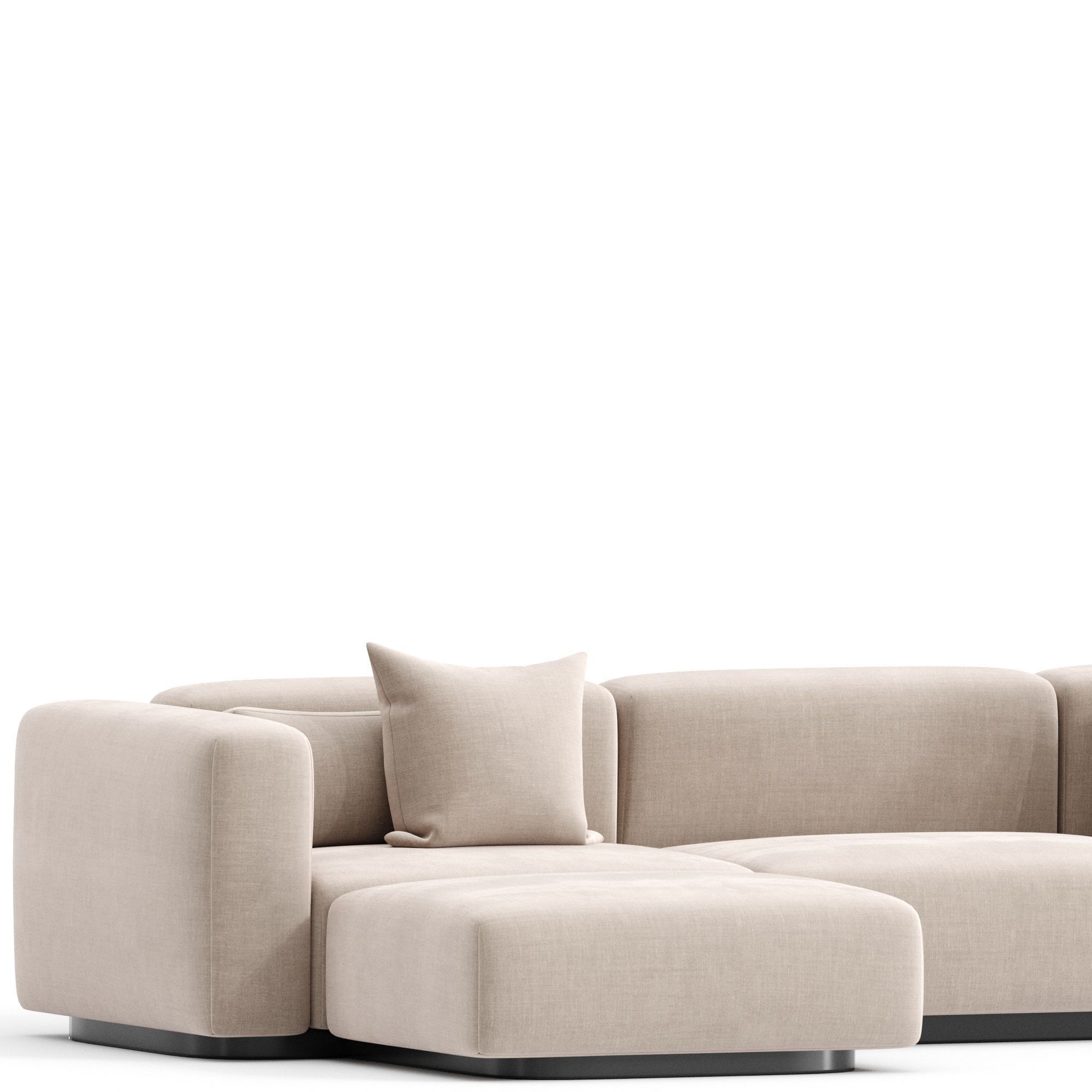 Sofa Vitra Soft Modular 3D model | CGTrader