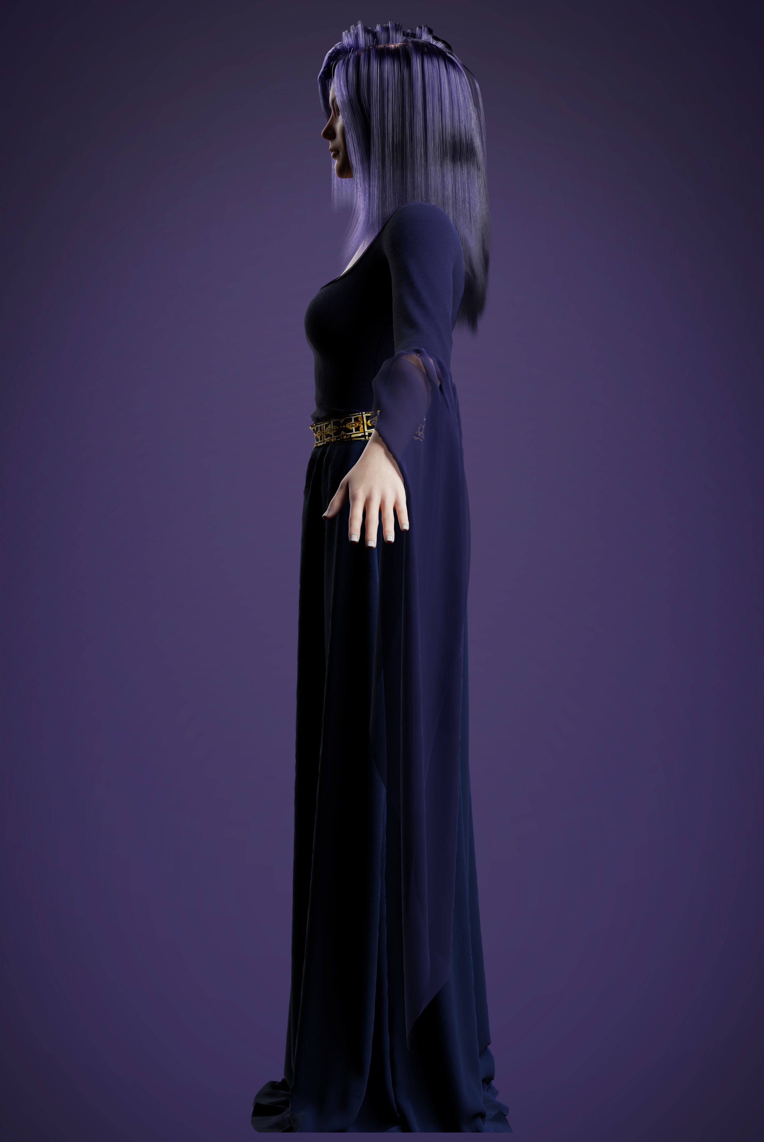 Emma - Female Rigged Character 3D model rigged | CGTrader