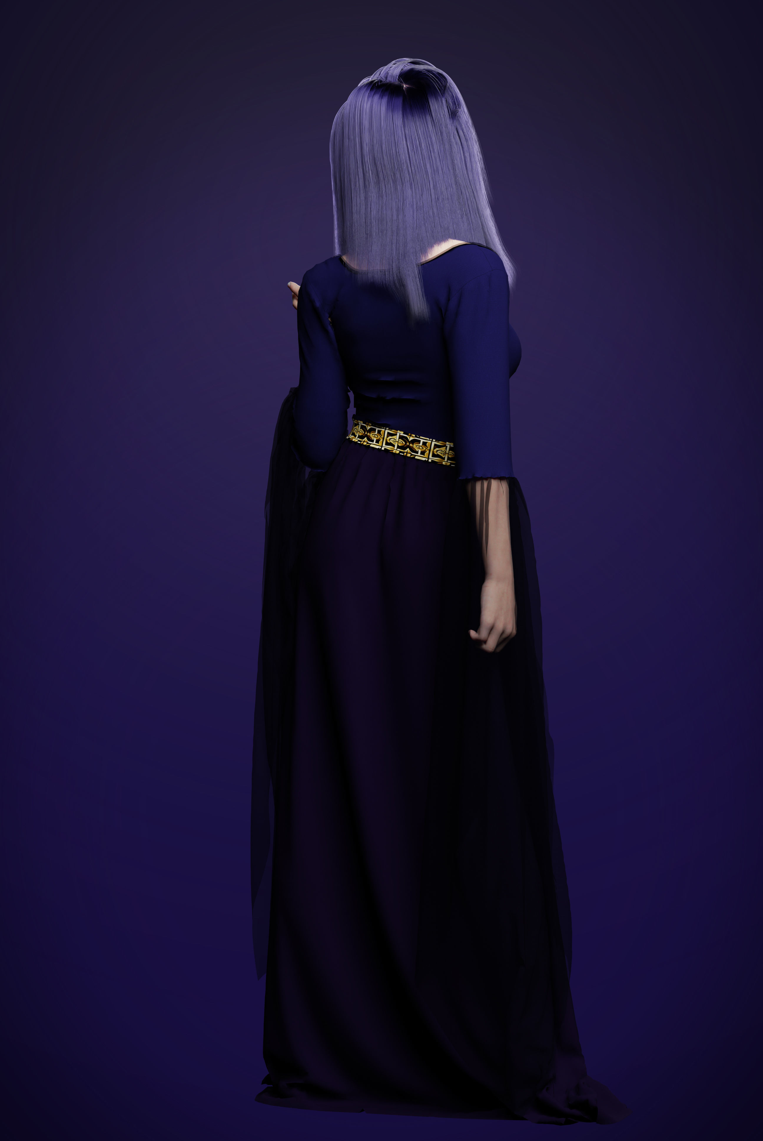 Emma - Female Rigged Character 3D model rigged | CGTrader