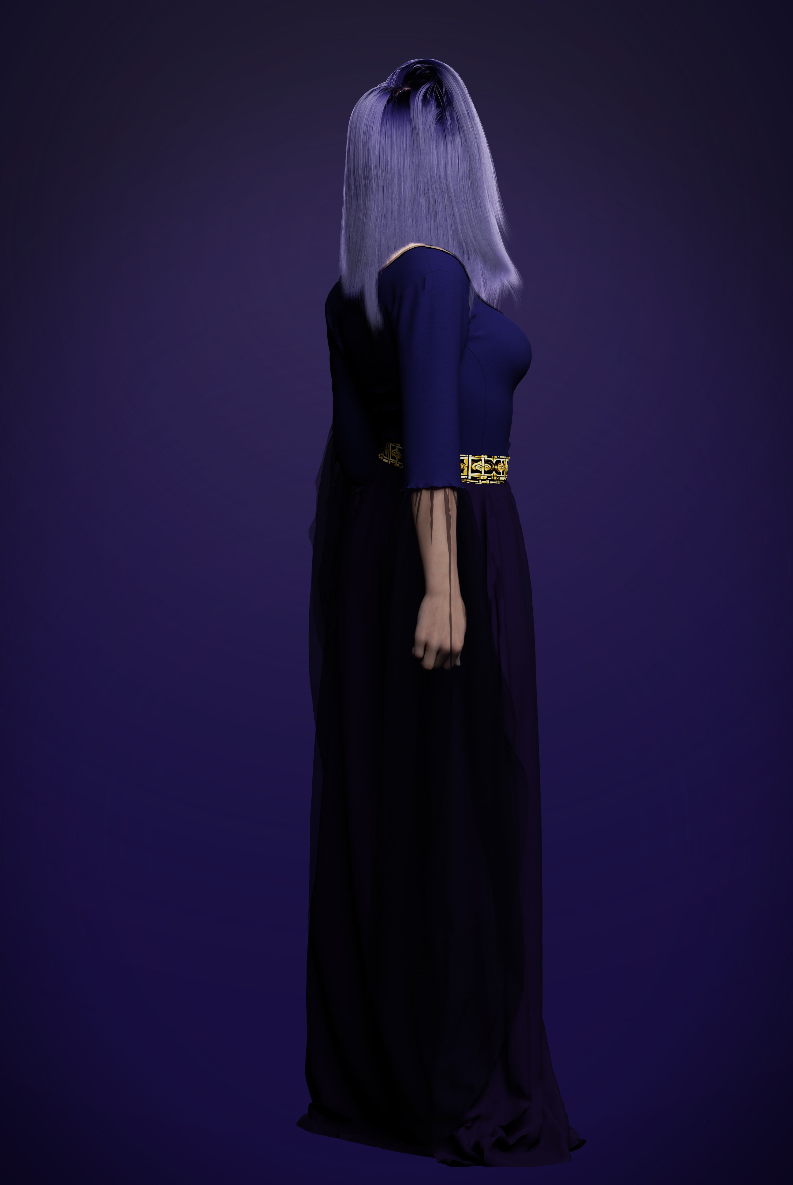 Emma - Female Rigged Character 3D model rigged | CGTrader