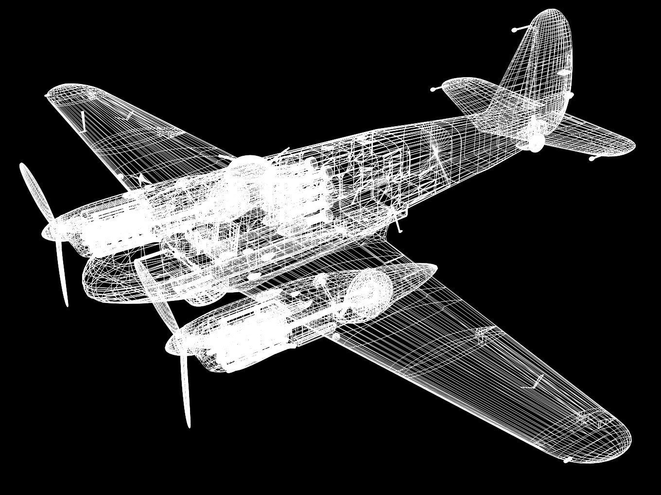 Caproni Ca313 RPB 3D model | CGTrader
