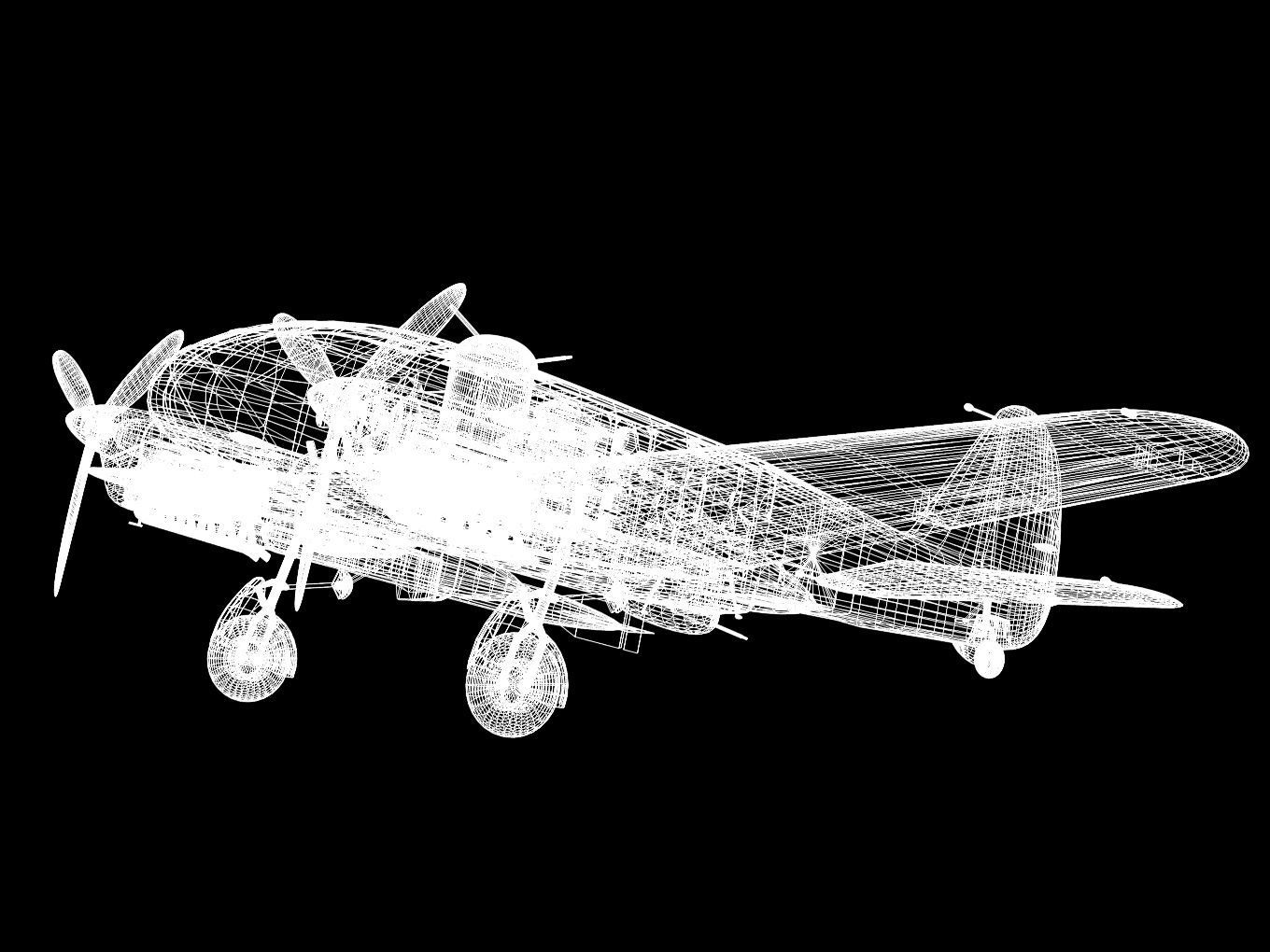 Caproni Ca313 RPB 3D model | CGTrader