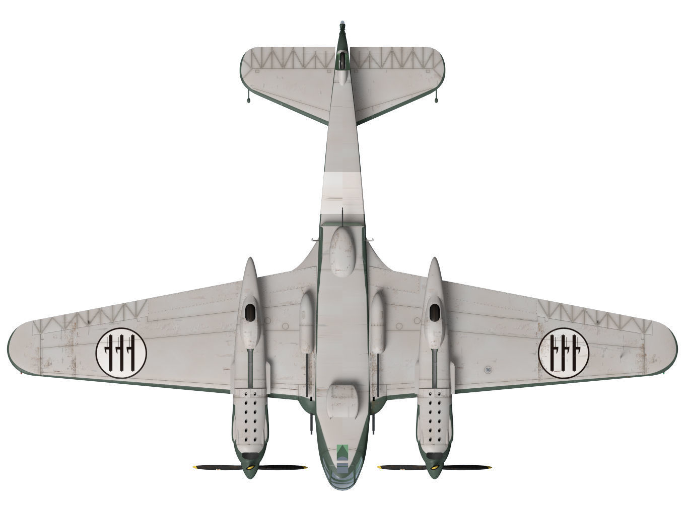 Caproni Ca314 3D model | CGTrader