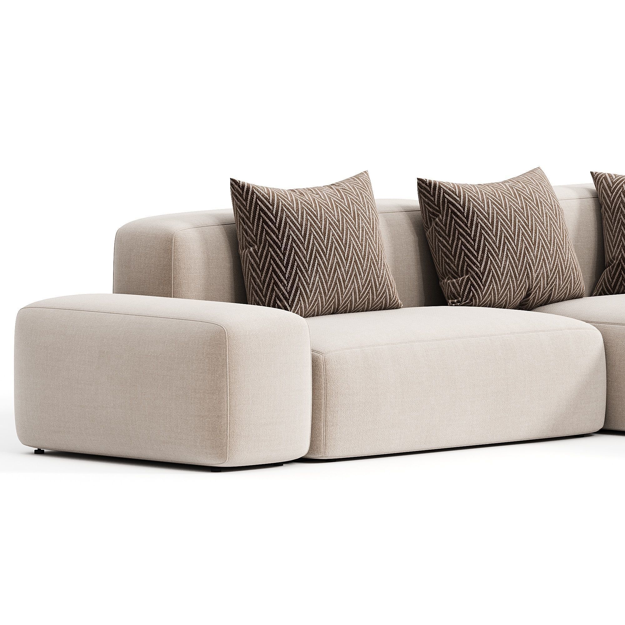 PLUS Corner sofa PLUS Collection 3d model 3D model | CGTrader