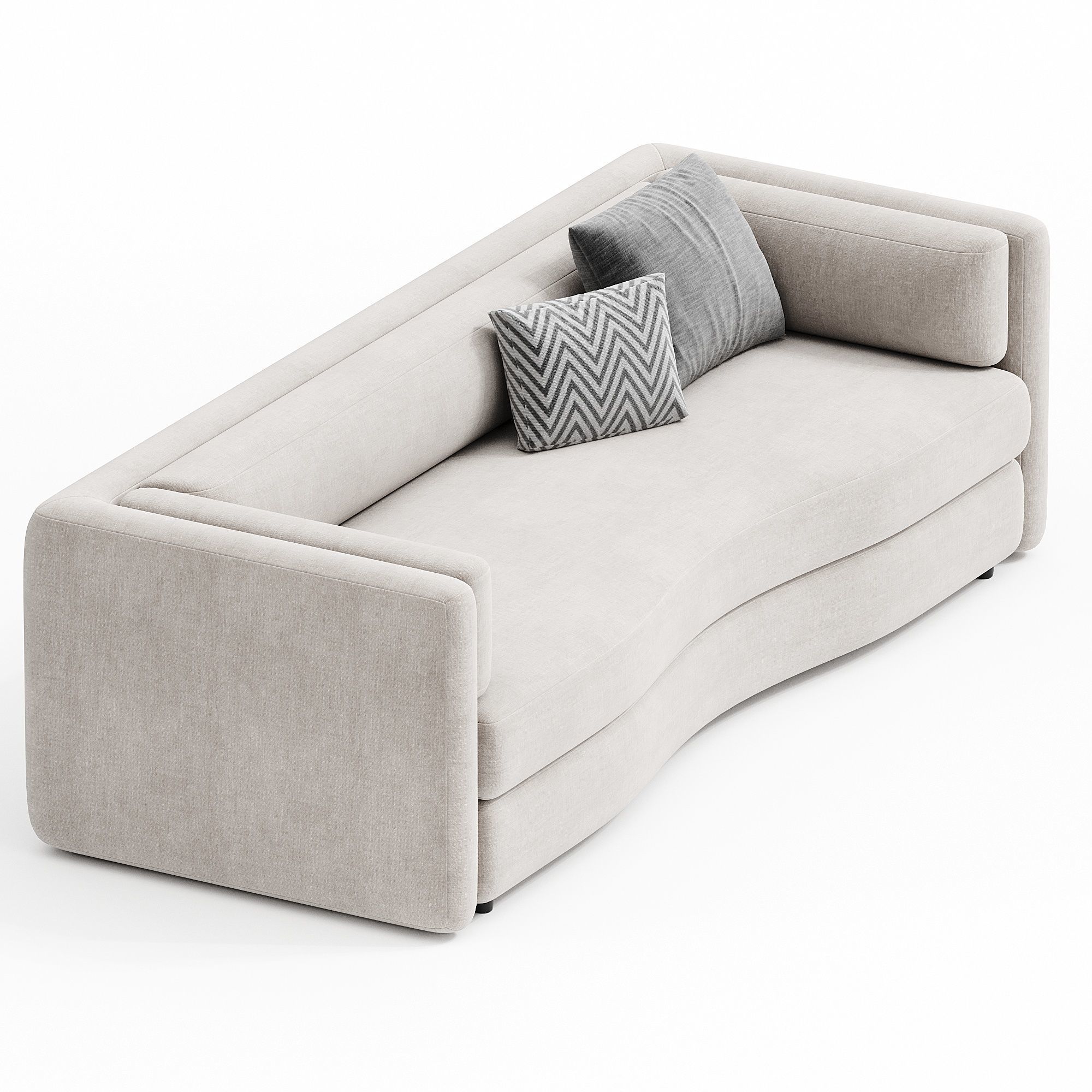 Virgule Sofa 3D model | CGTrader