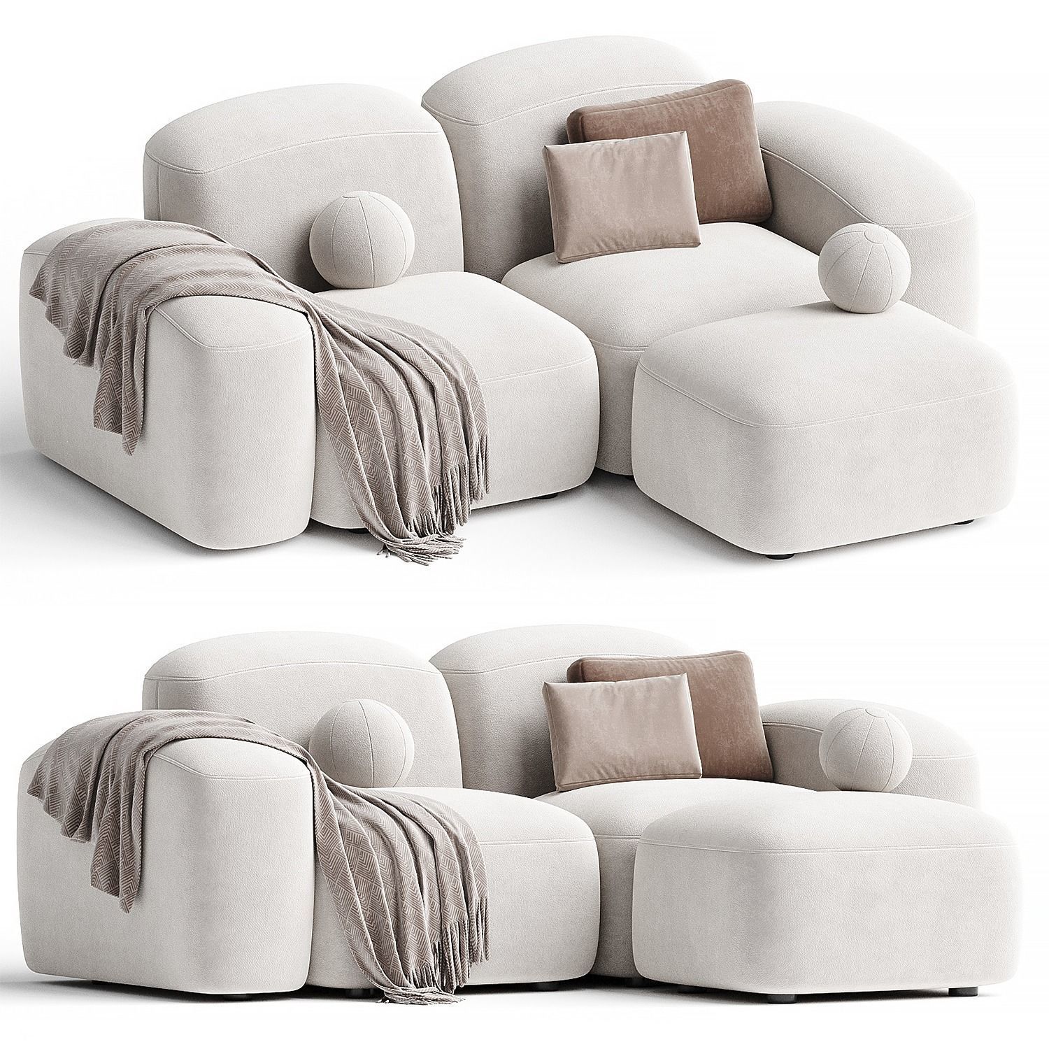 Muse Sofa 3d model 3D model | CGTrader