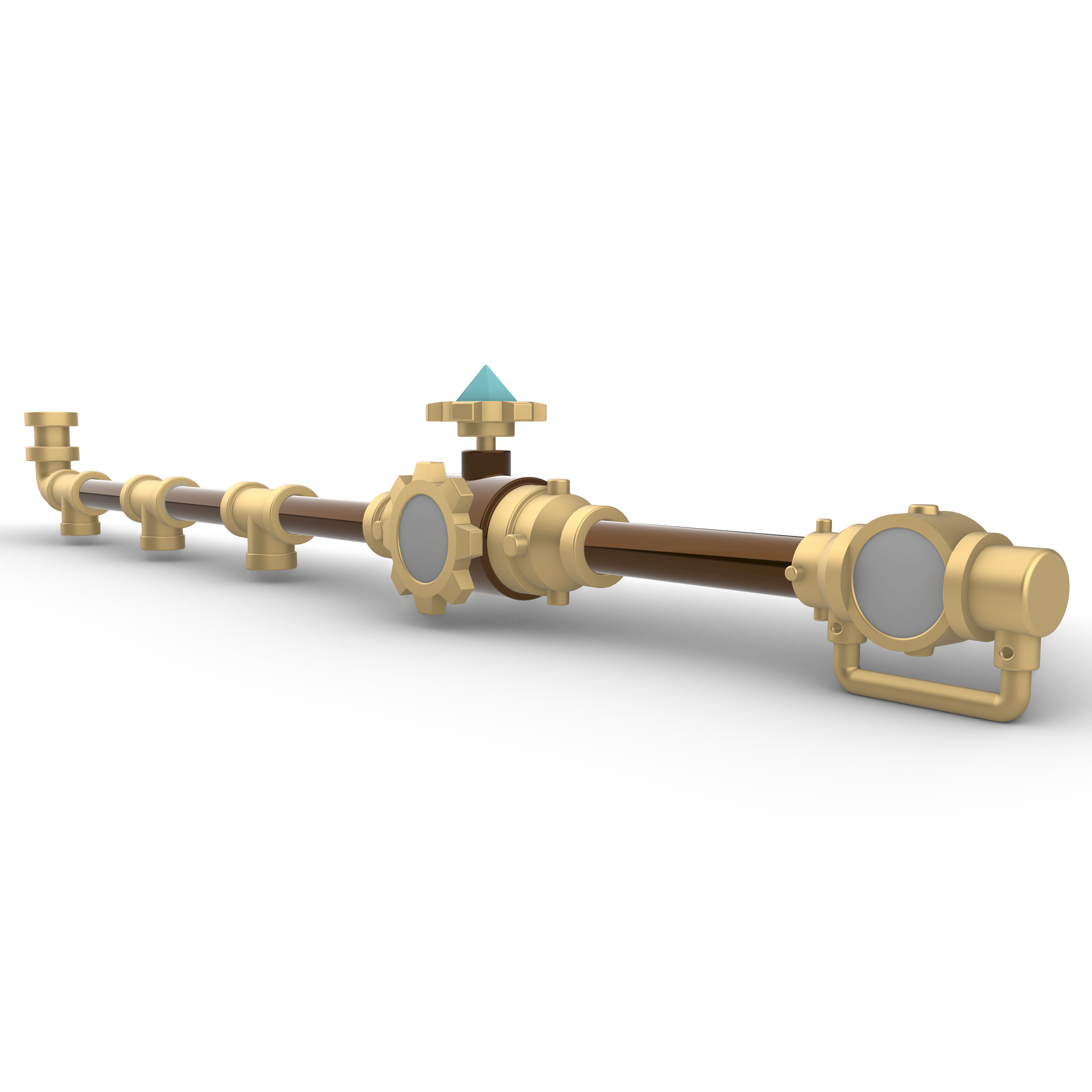 Fleuve Cendre Ferryman Genshin Impact Fontaine Sword 3D model 3D ...