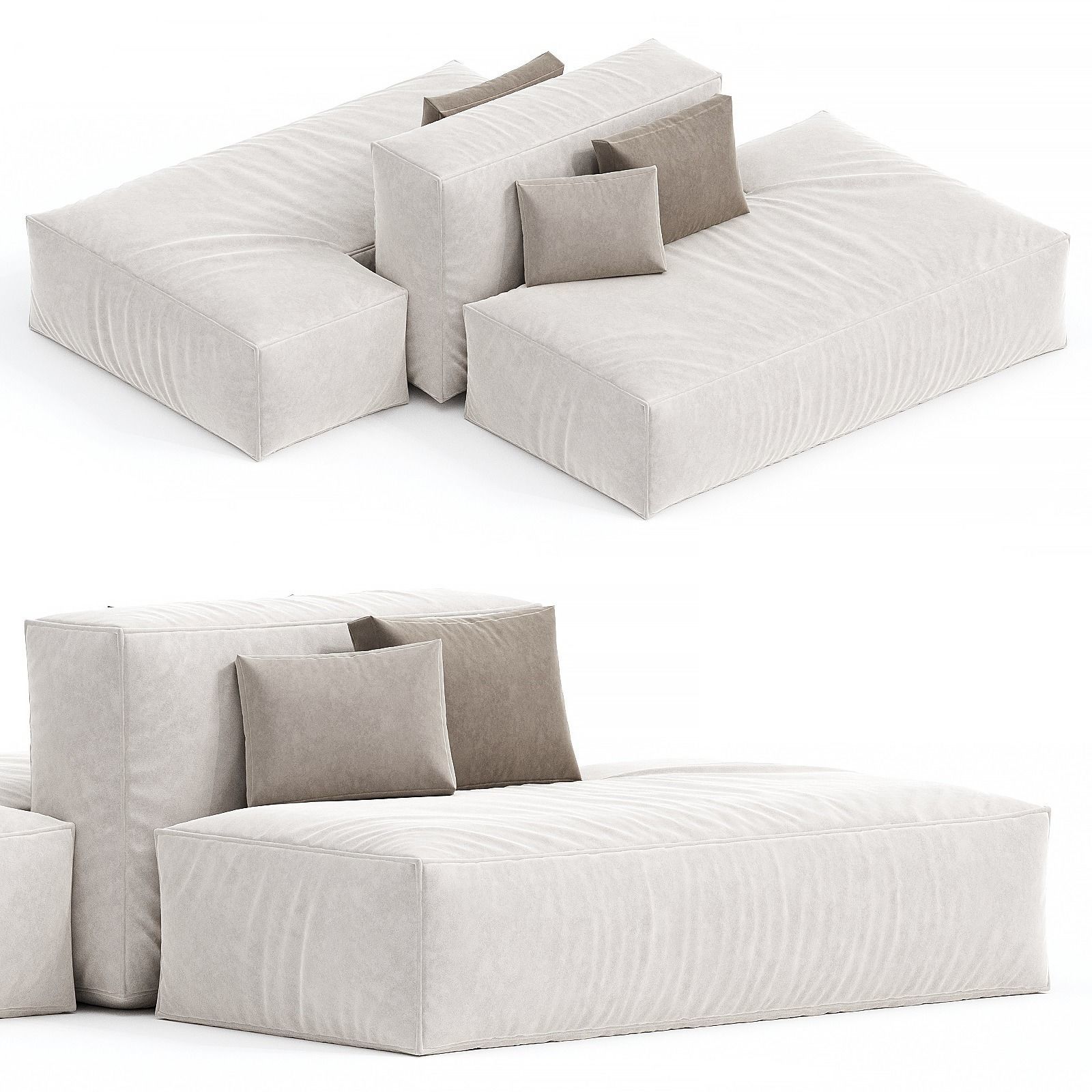 Cubotto sofa 3d model 3D model | CGTrader