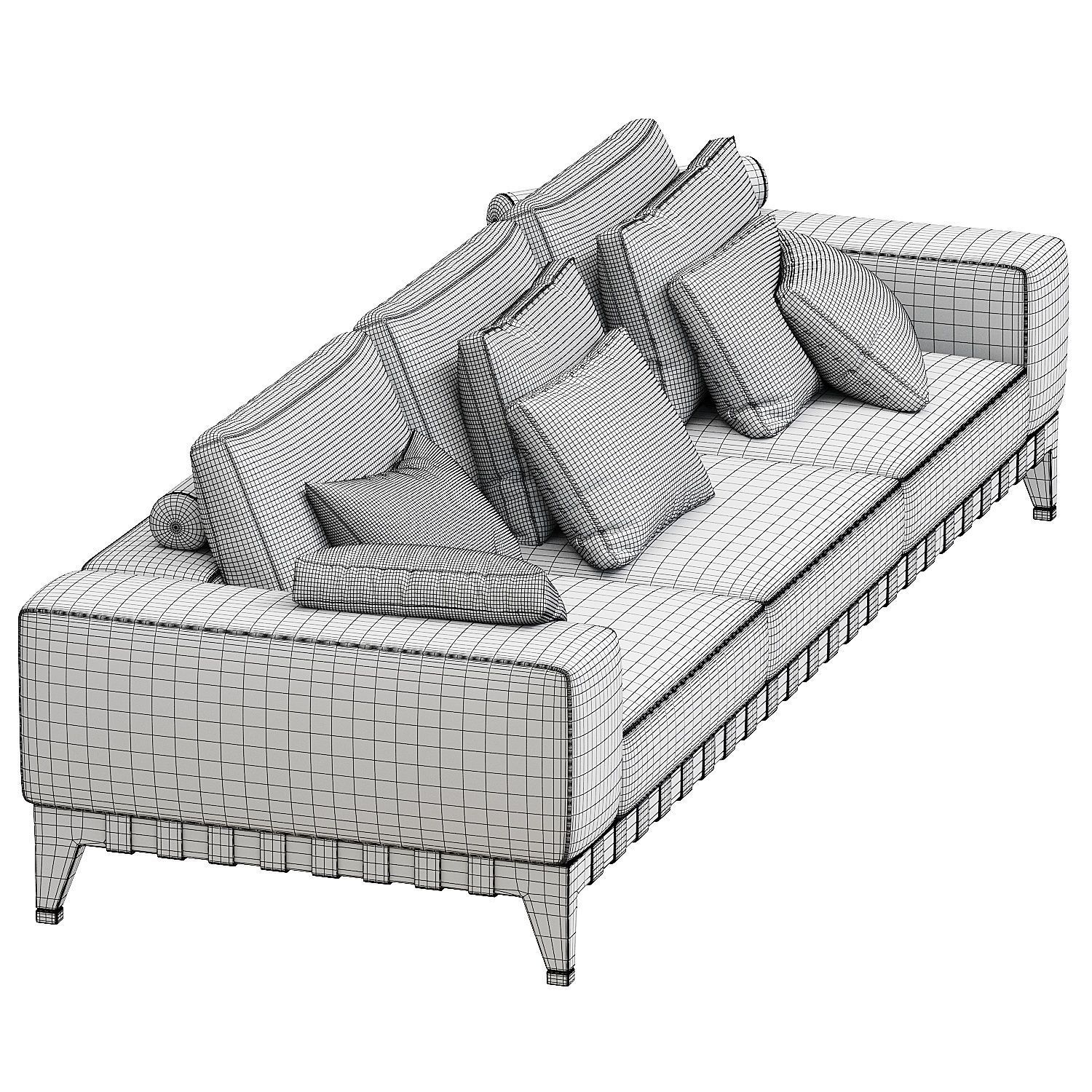 FLEXFORM GREGORY By In Stock 3d model 3D model | CGTrader