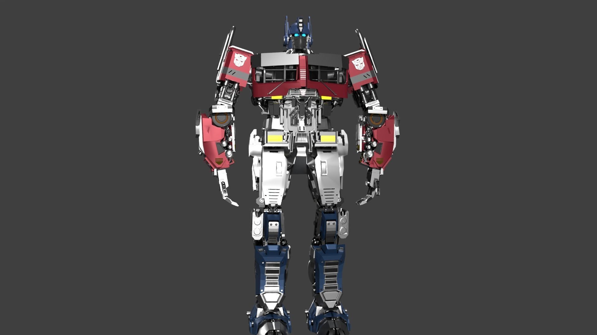 Optimus prime ROTB free 3D model rigged | CGTrader