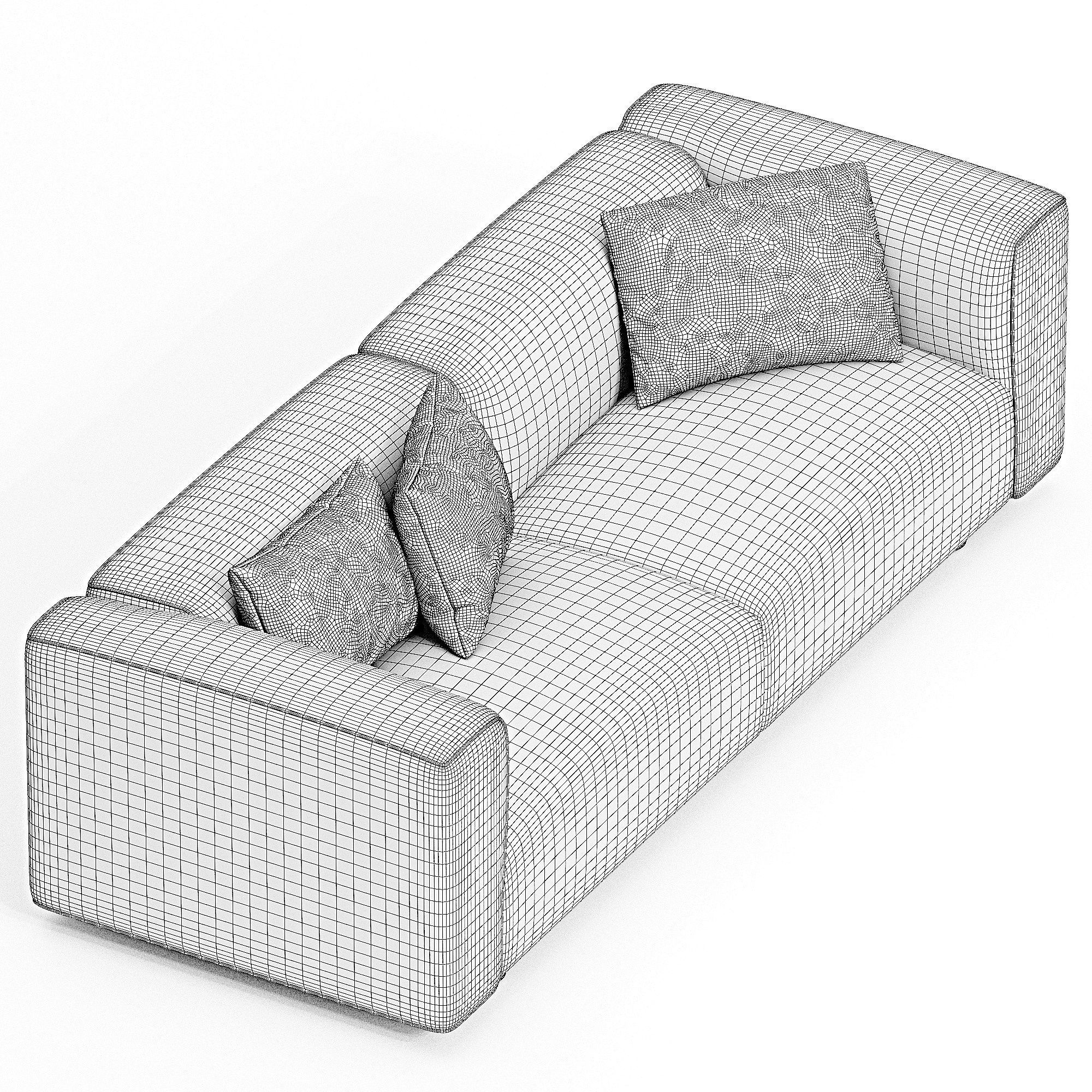 MATE 2012 Sofa By MDF Italia 3d model 3D model | CGTrader