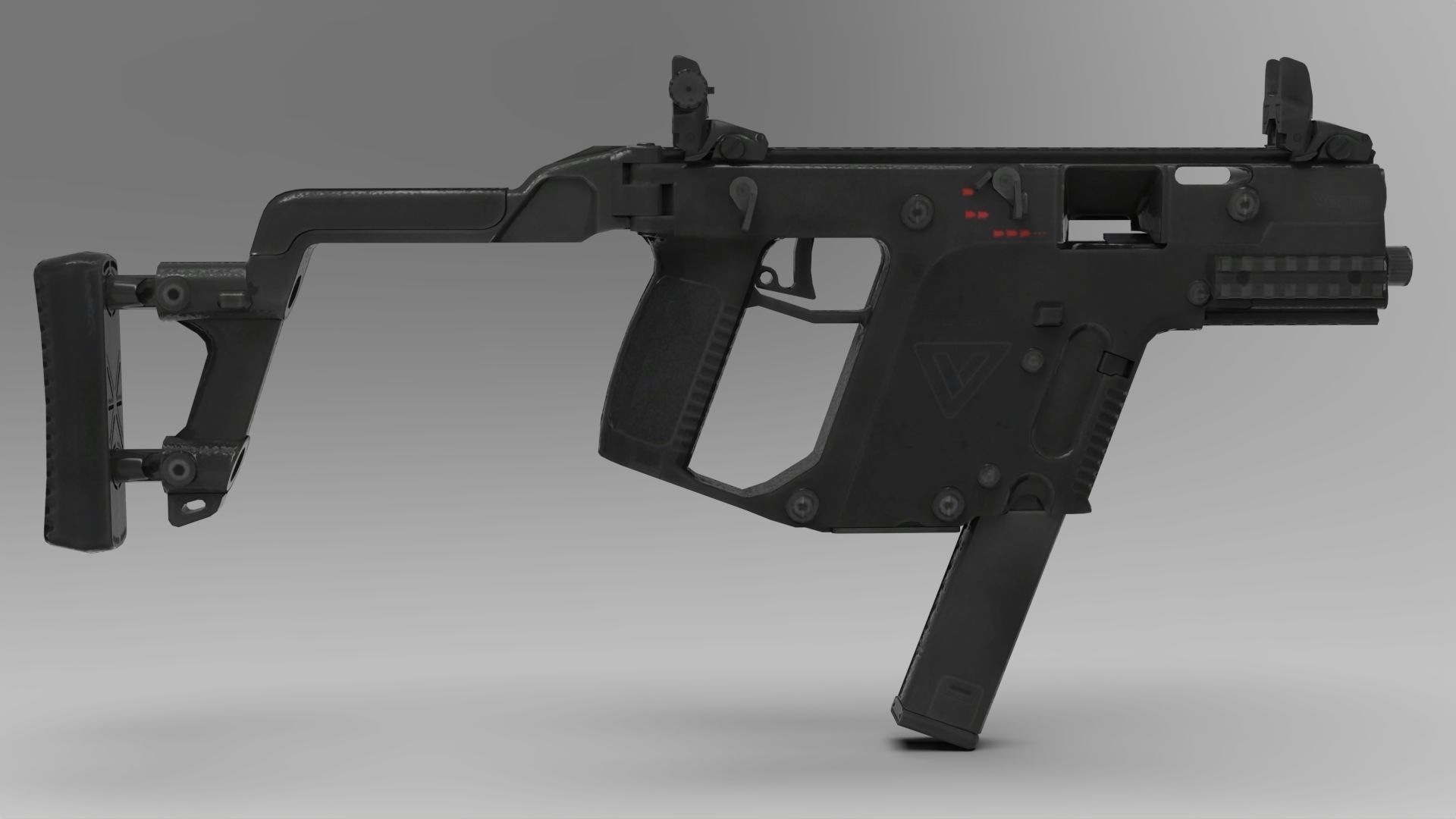 Vector 45 ACP free 3D model | CGTrader