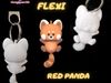 Flexi Red Panda 3D model 3D printable | CGTrader