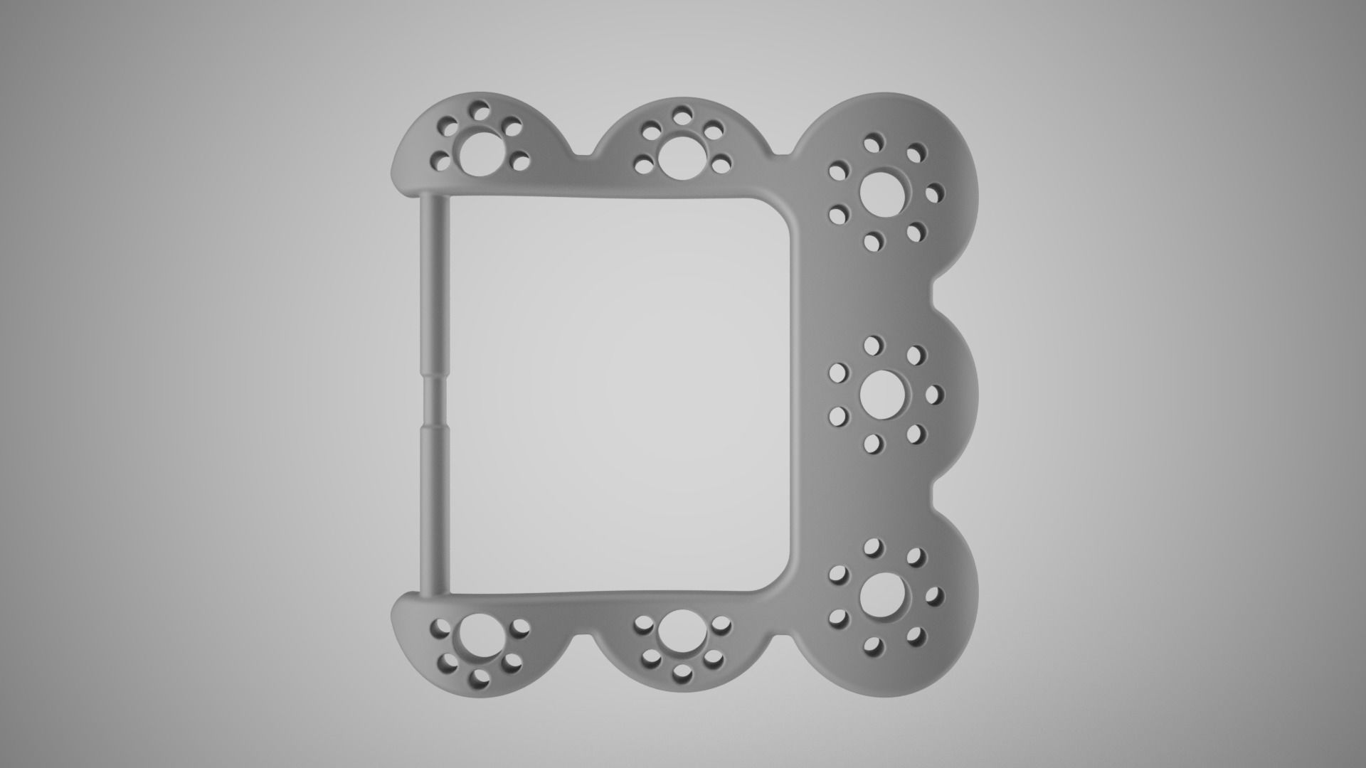 Wavy Sun Belt Buckle 3D model 3D printable | CGTrader