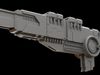 Mecha hard surface cannon 3D model | CGTrader