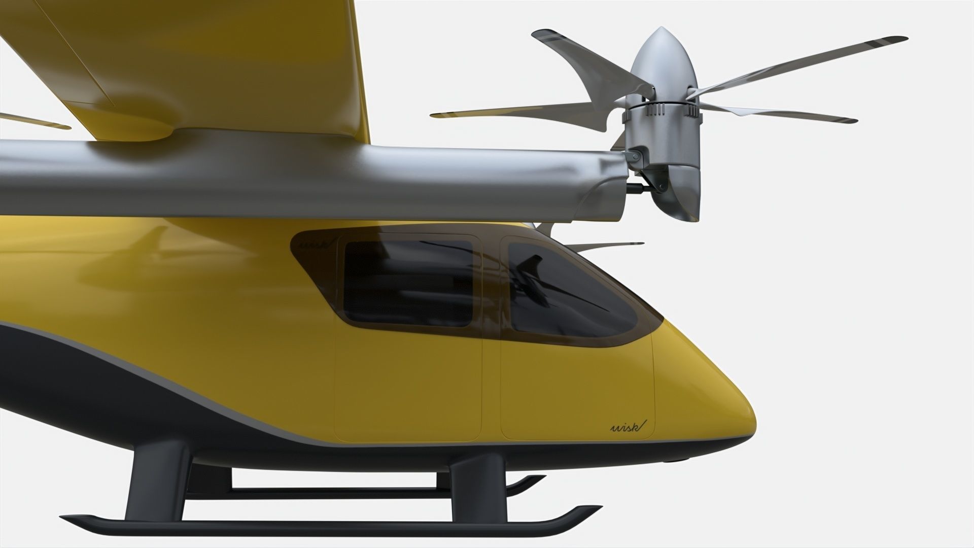 Wisk Generation 6 Aircraft 3D model | CGTrader