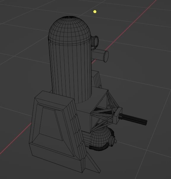 Phalanx CIWS Antiaircraft Gatling Gun 3D model animated | CGTrader