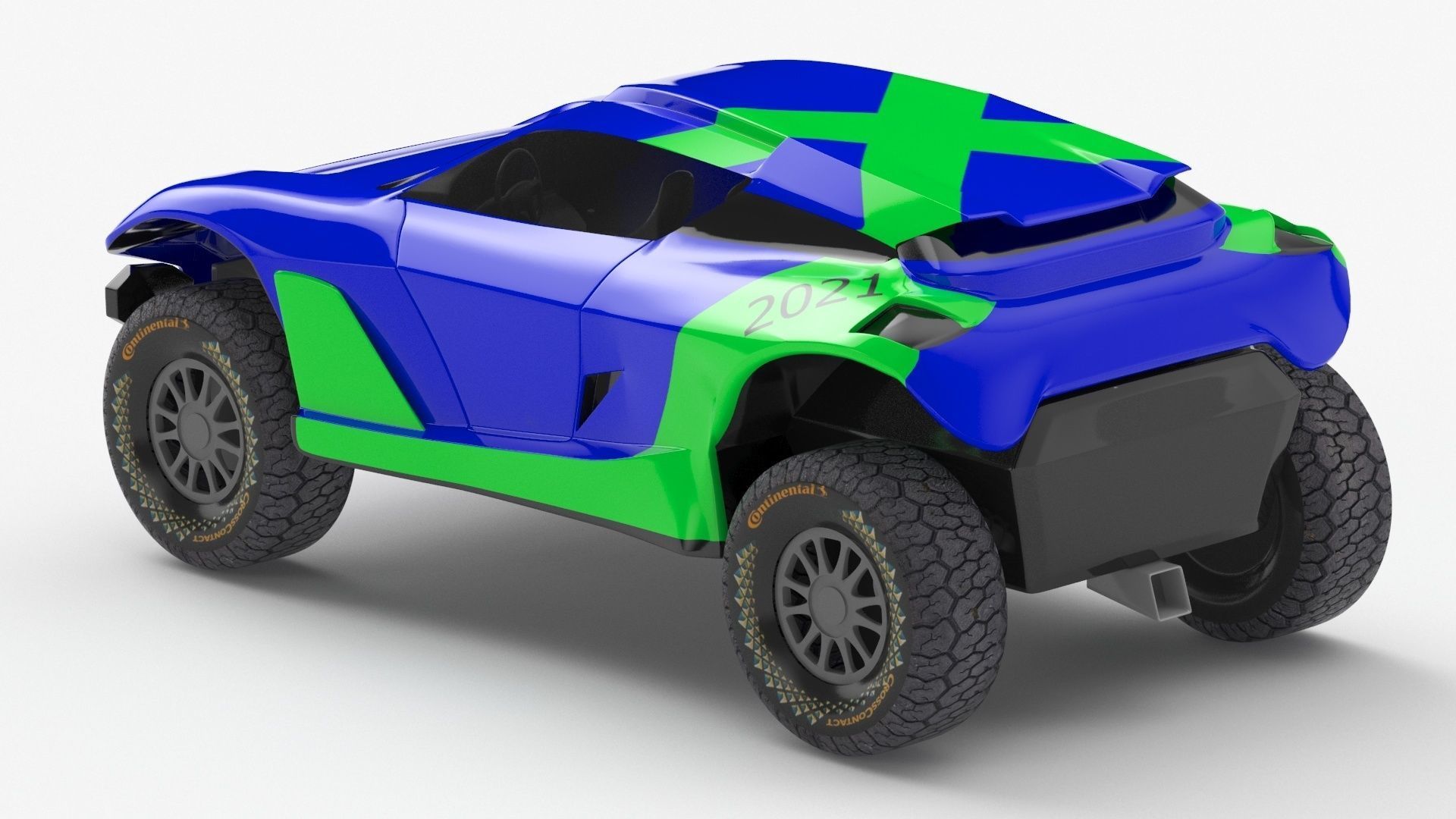 Extreme Off ROAD car 3D model | CGTrader
