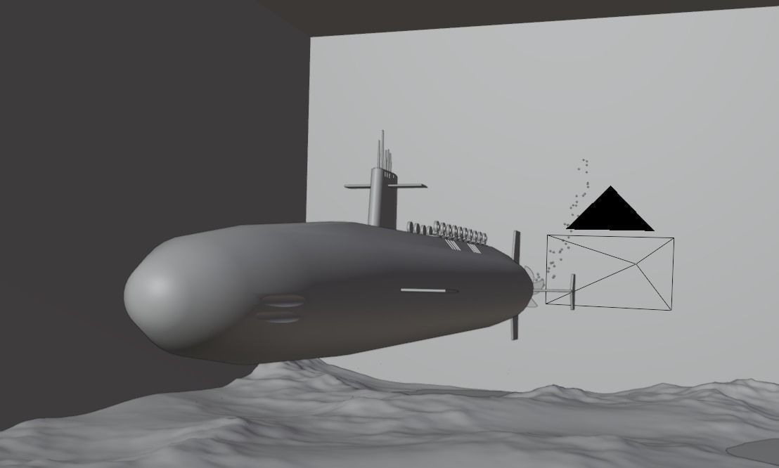 Submarine Animation 3D model animated | CGTrader