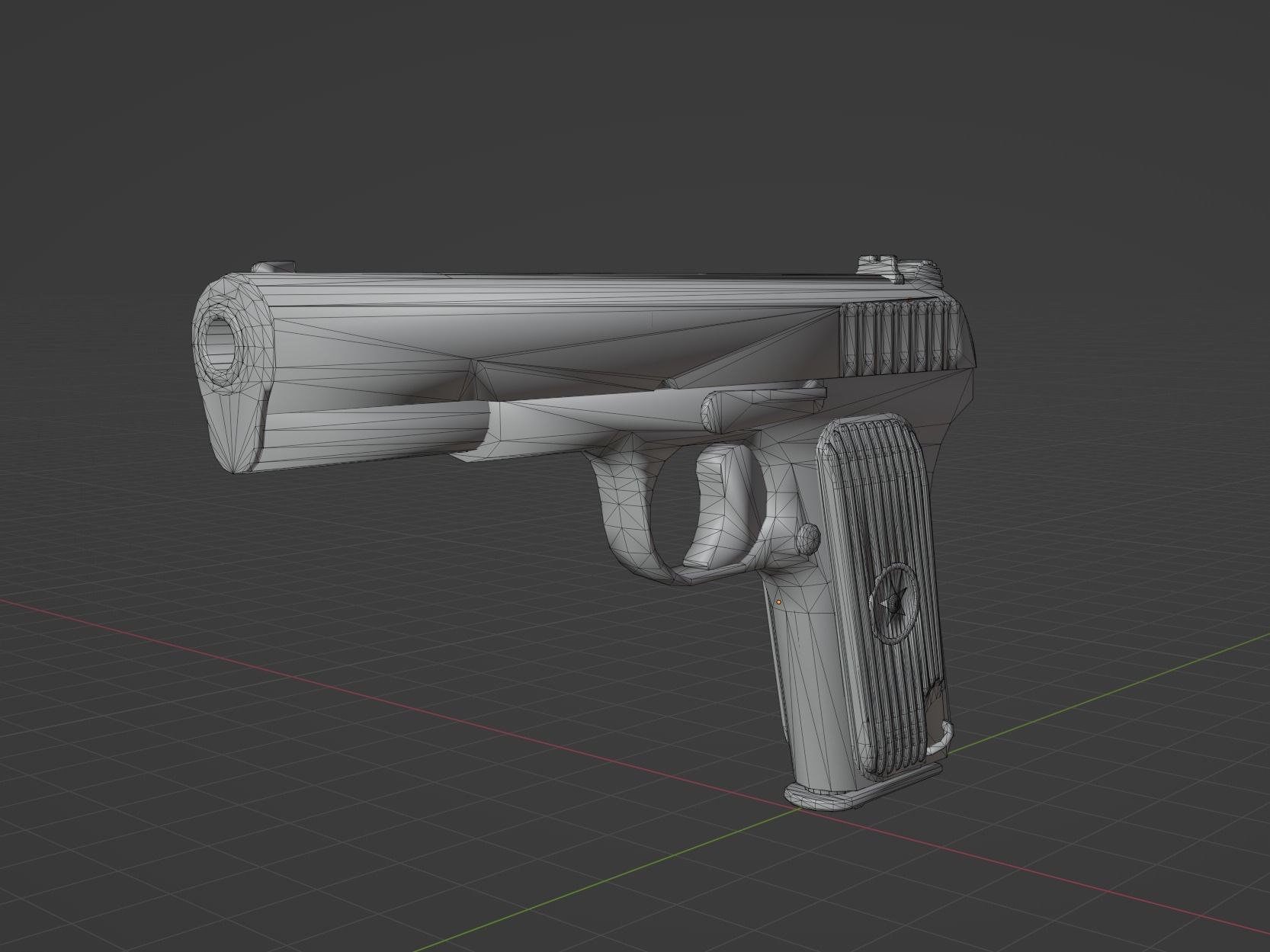 3D model TT33 Tokarev VR / AR / low-poly | CGTrader
