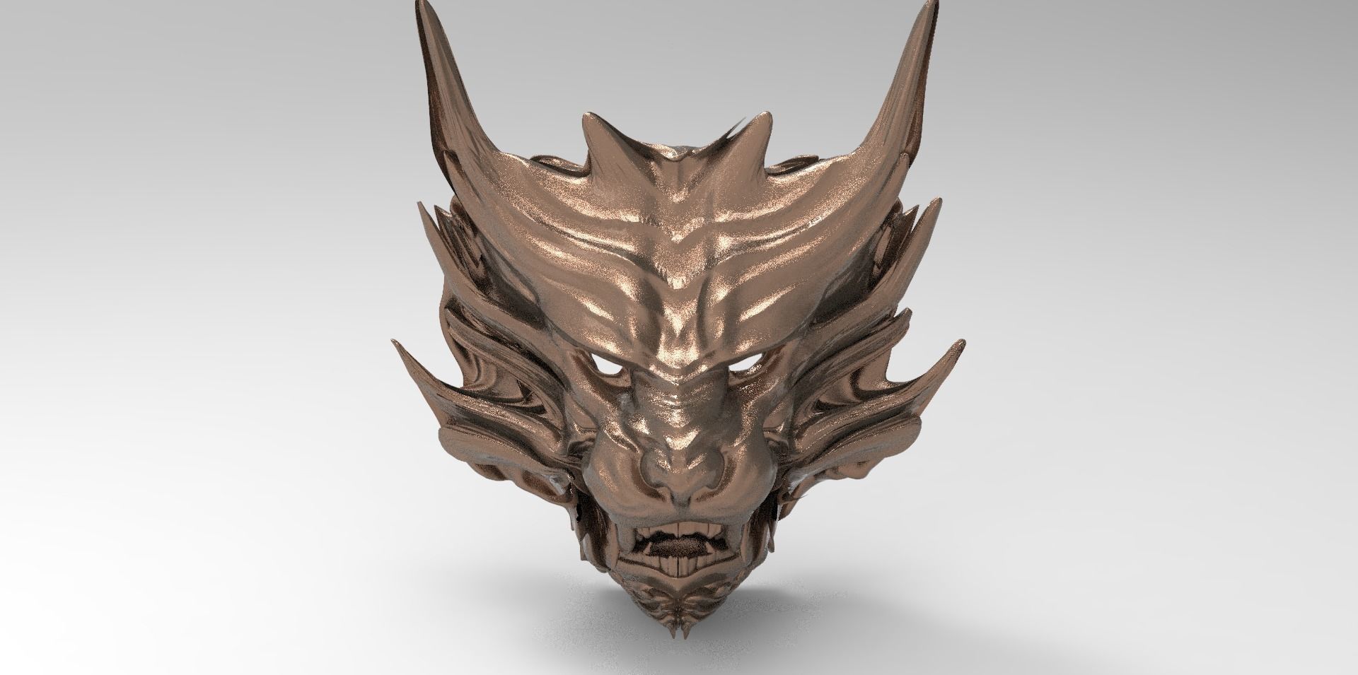 Samurai Jaguar Mask 4 3D model | CGTrader