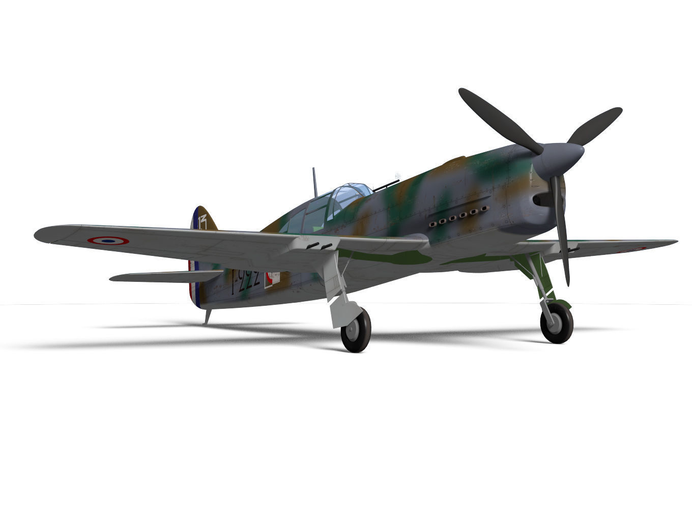 Caudron CR714 3D model | CGTrader