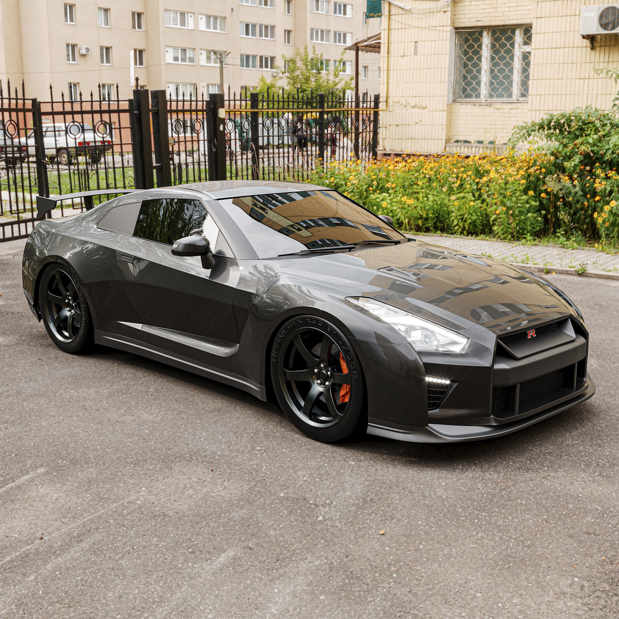 Nissan GTR R35 Godzilla 3D model | CGTrader