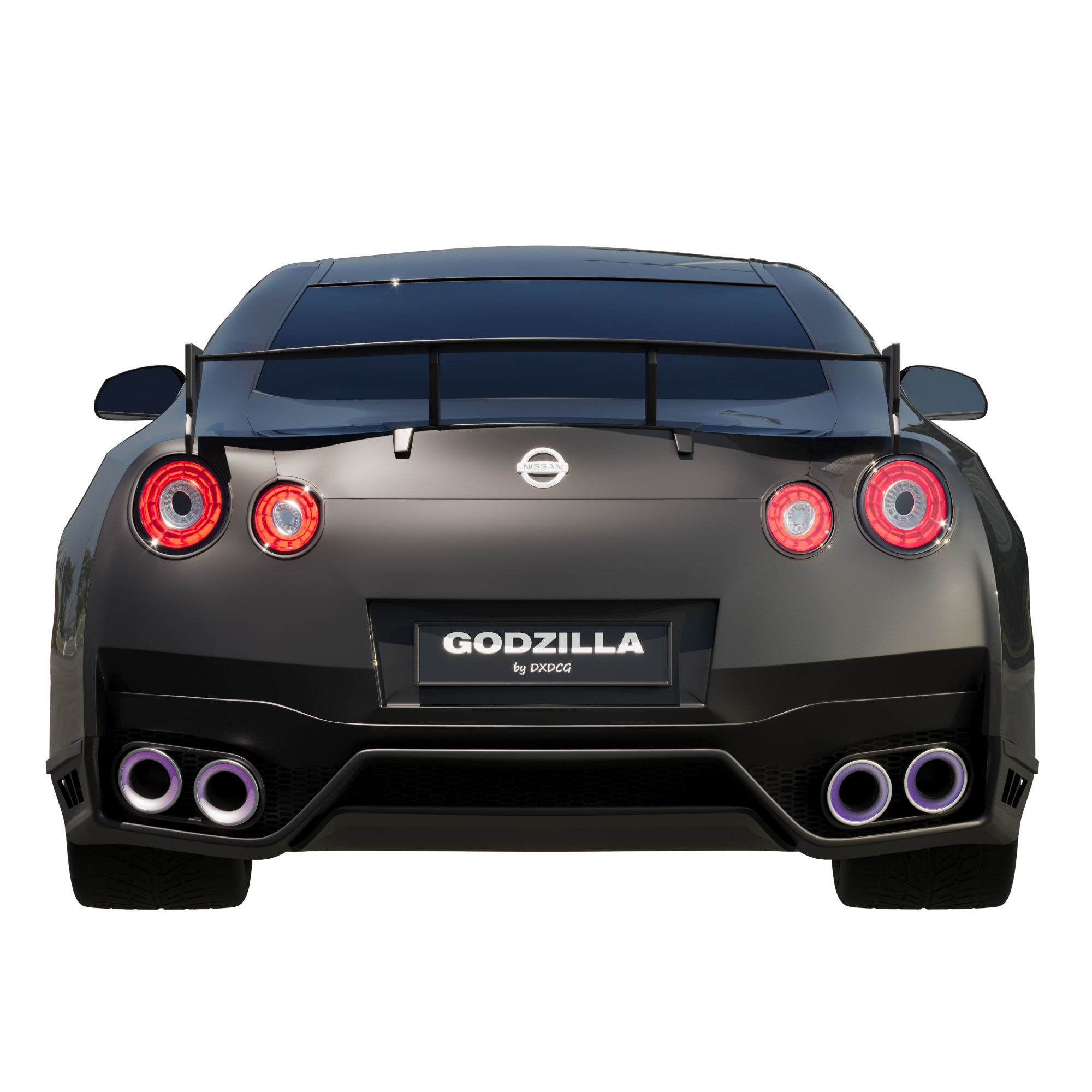 Nissan GTR R35 Godzilla 3D model | CGTrader