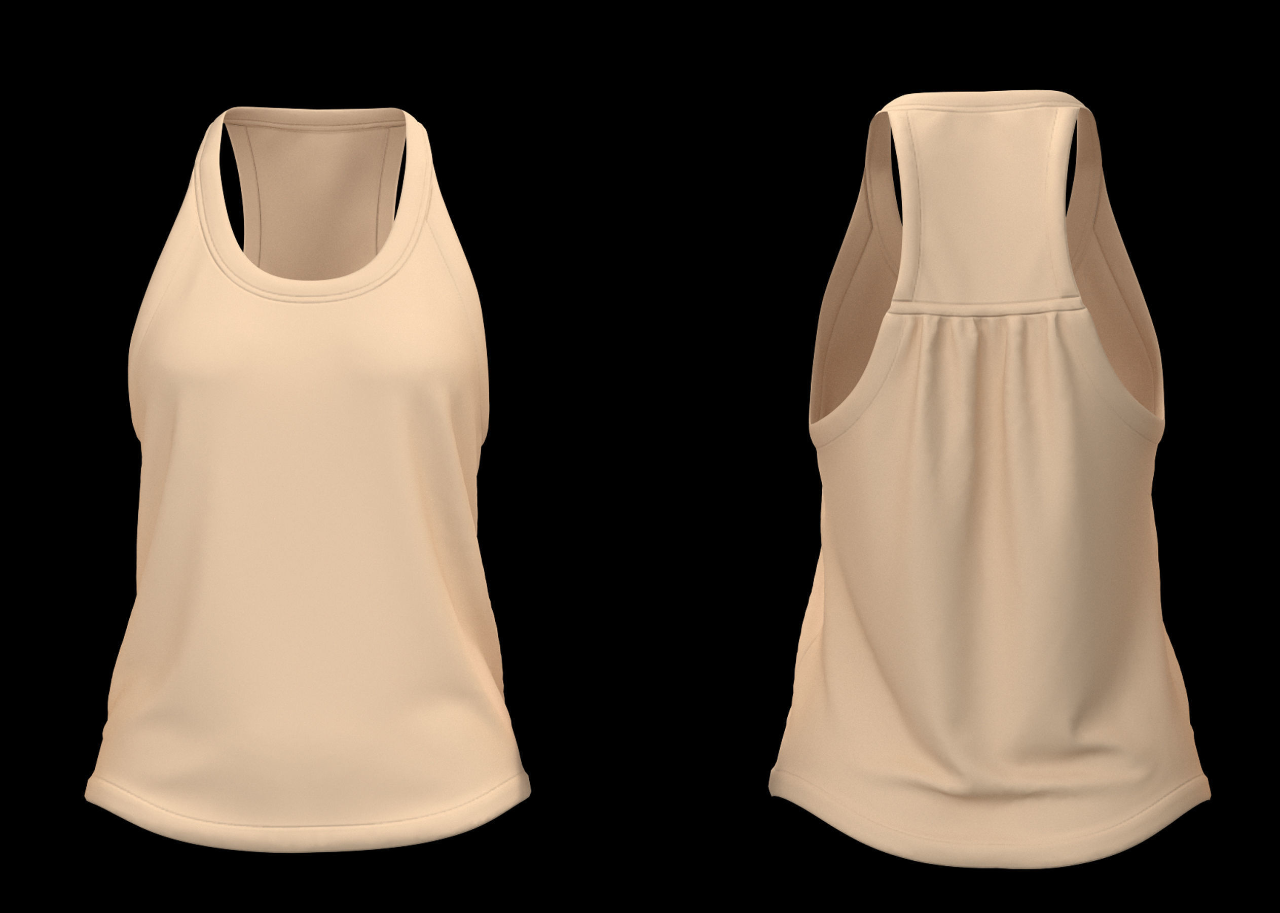 10 Womens Tops 3D model | CGTrader