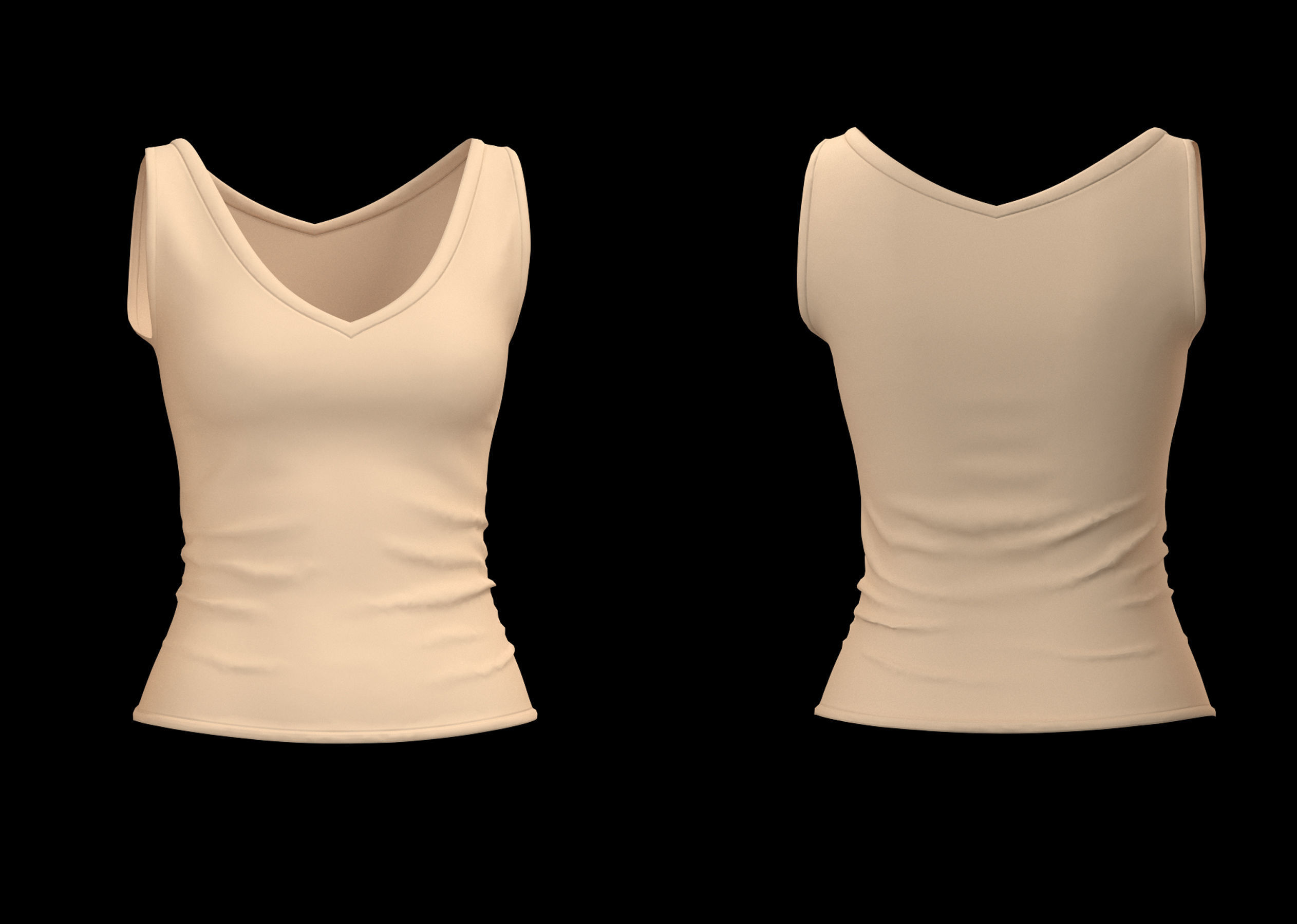 10 Womens Tops 3D model | CGTrader