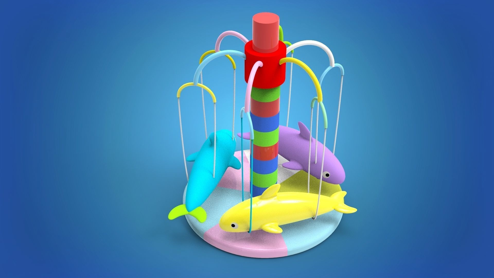Playground for kids 3D model | CGTrader
