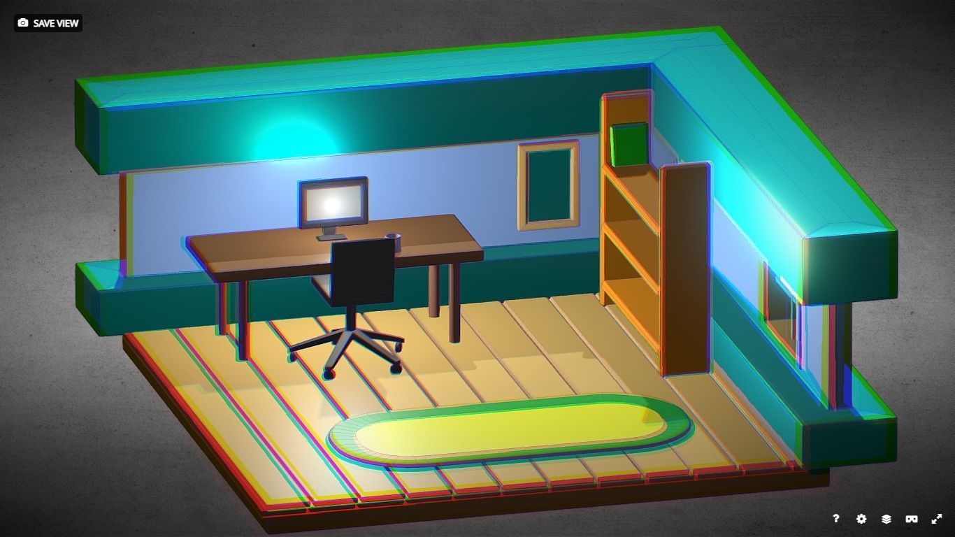 Tycoon Room 3D model | CGTrader