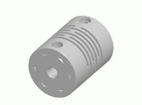 Cross-slotted Coupling Type SKPS1520, Injection moulded Plastic free 3D ...