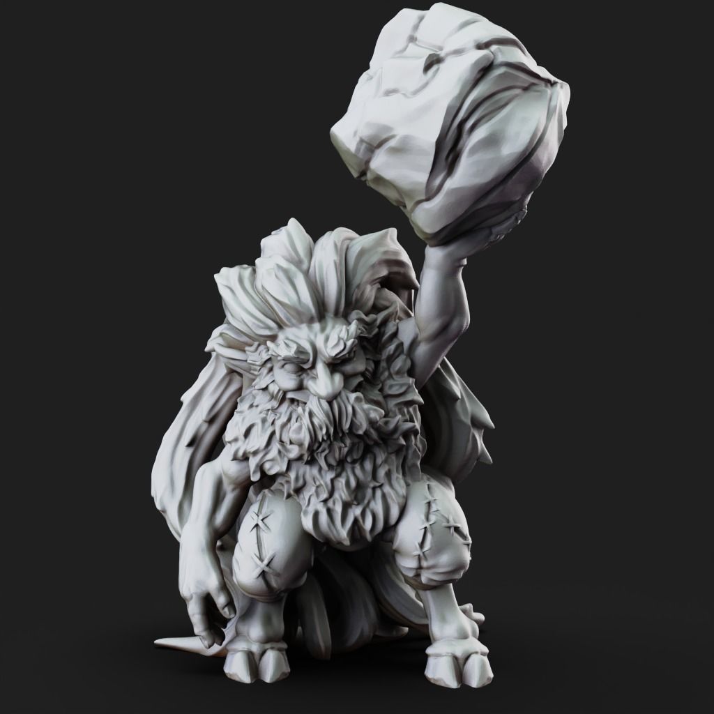 Korred - 3D Printable TTRPG - PRESUPPORTED - 32mm Scale 3D model 3D ...