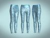 Girls Sports Leggings-Alien Camo Print 3D model | CGTrader