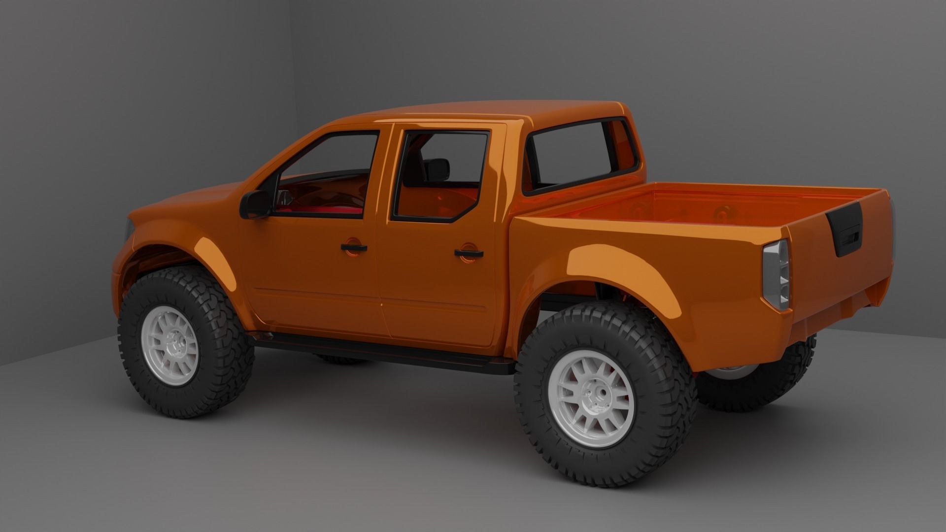 2005 Nissan Navara 3D model 3D printable | CGTrader