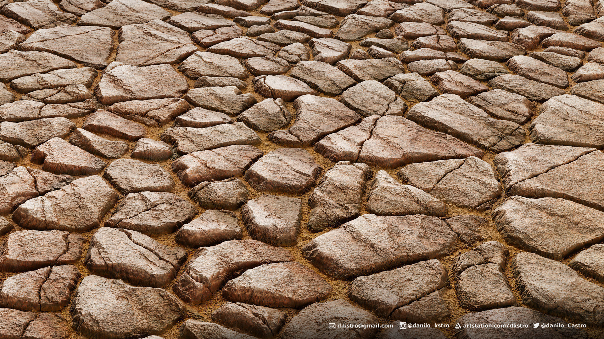 Stone Floor - Procedural Texture Texture | CGTrader