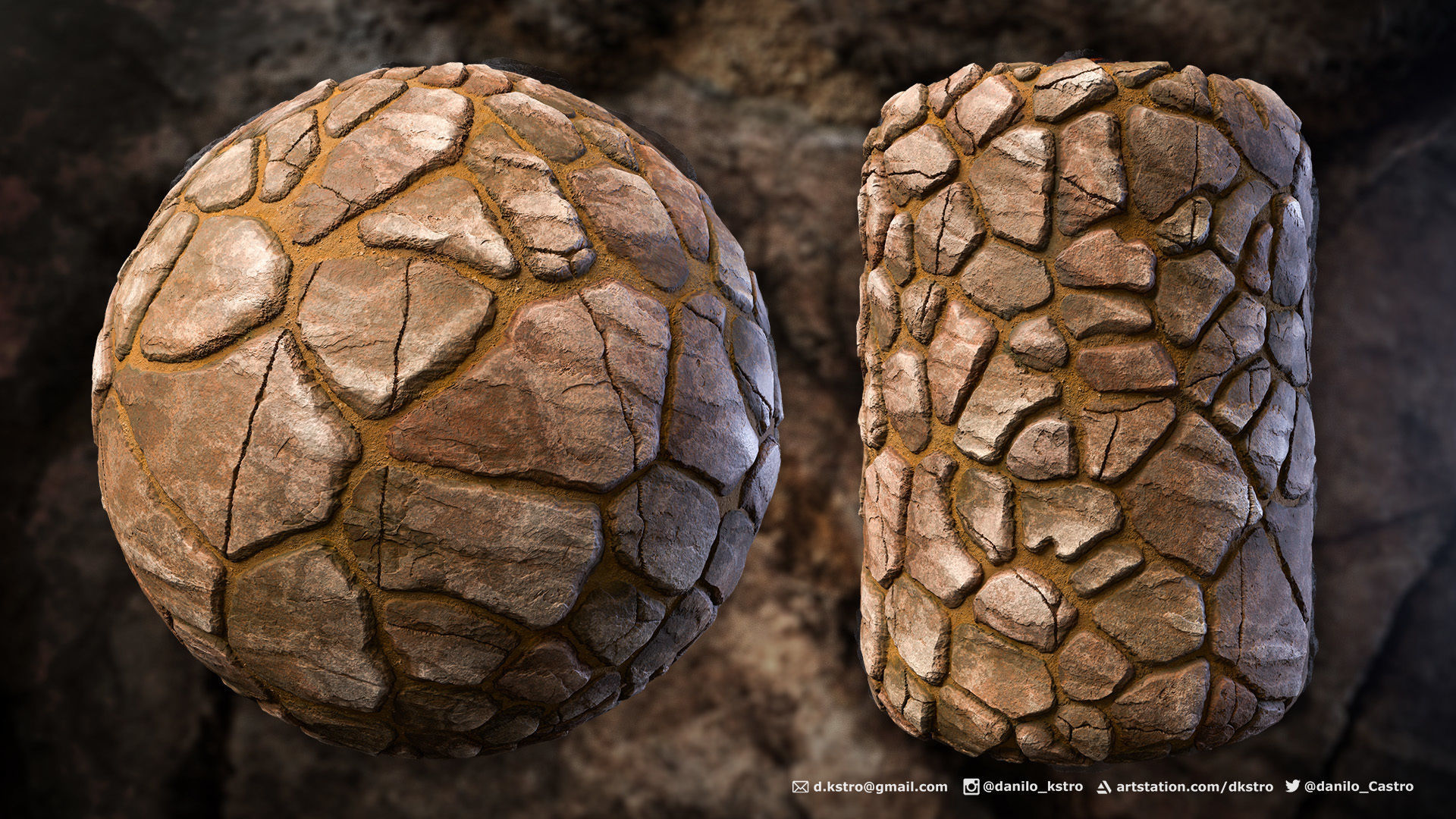 Stone Floor - Procedural Texture Texture | CGTrader