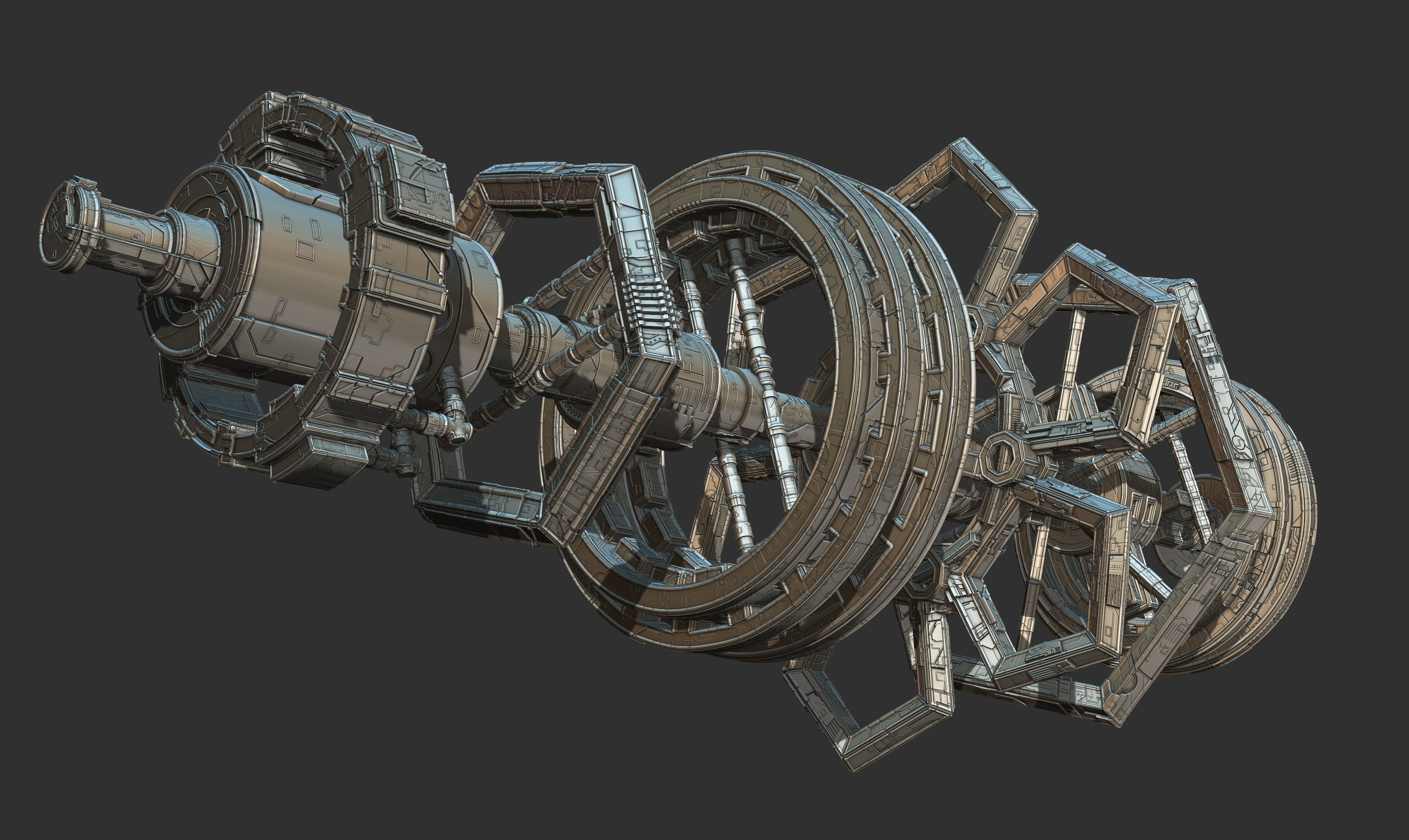 space equipment node 00213 3D model | CGTrader