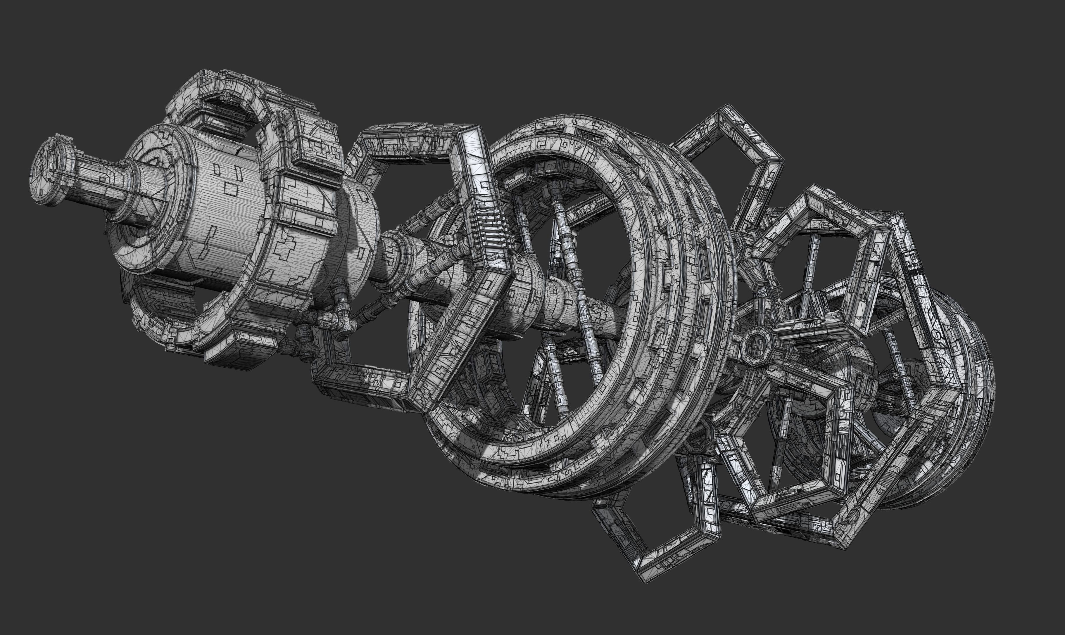 space equipment node 00213 3D model | CGTrader