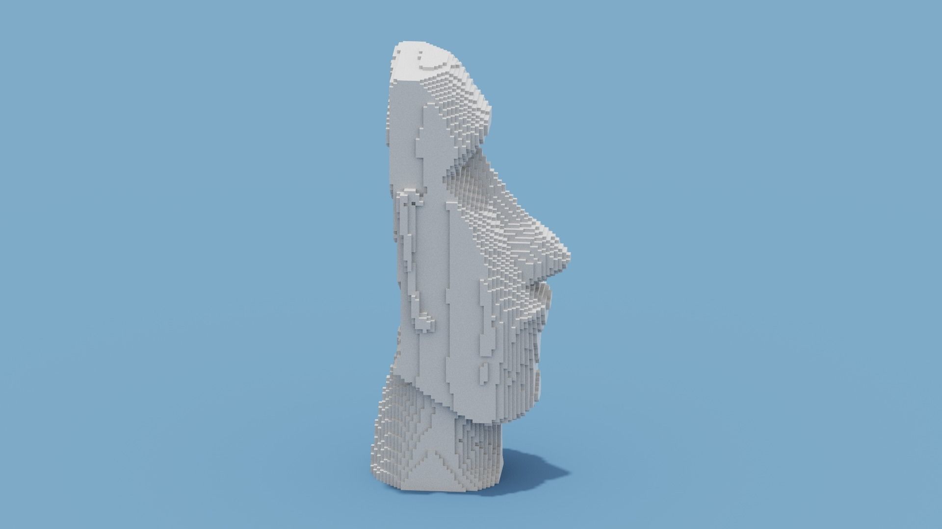 3D model Moai Statue VR / AR / low-poly | CGTrader