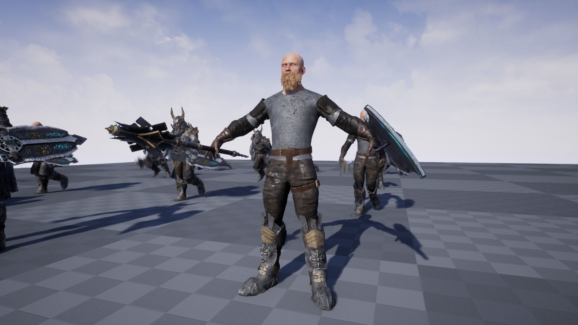 3D model Paladin VR / AR / low-poly | CGTrader